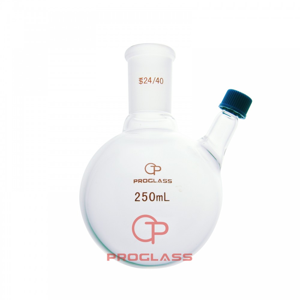 Flasks,Heavy wall,Round Bottom,Thread Inlet